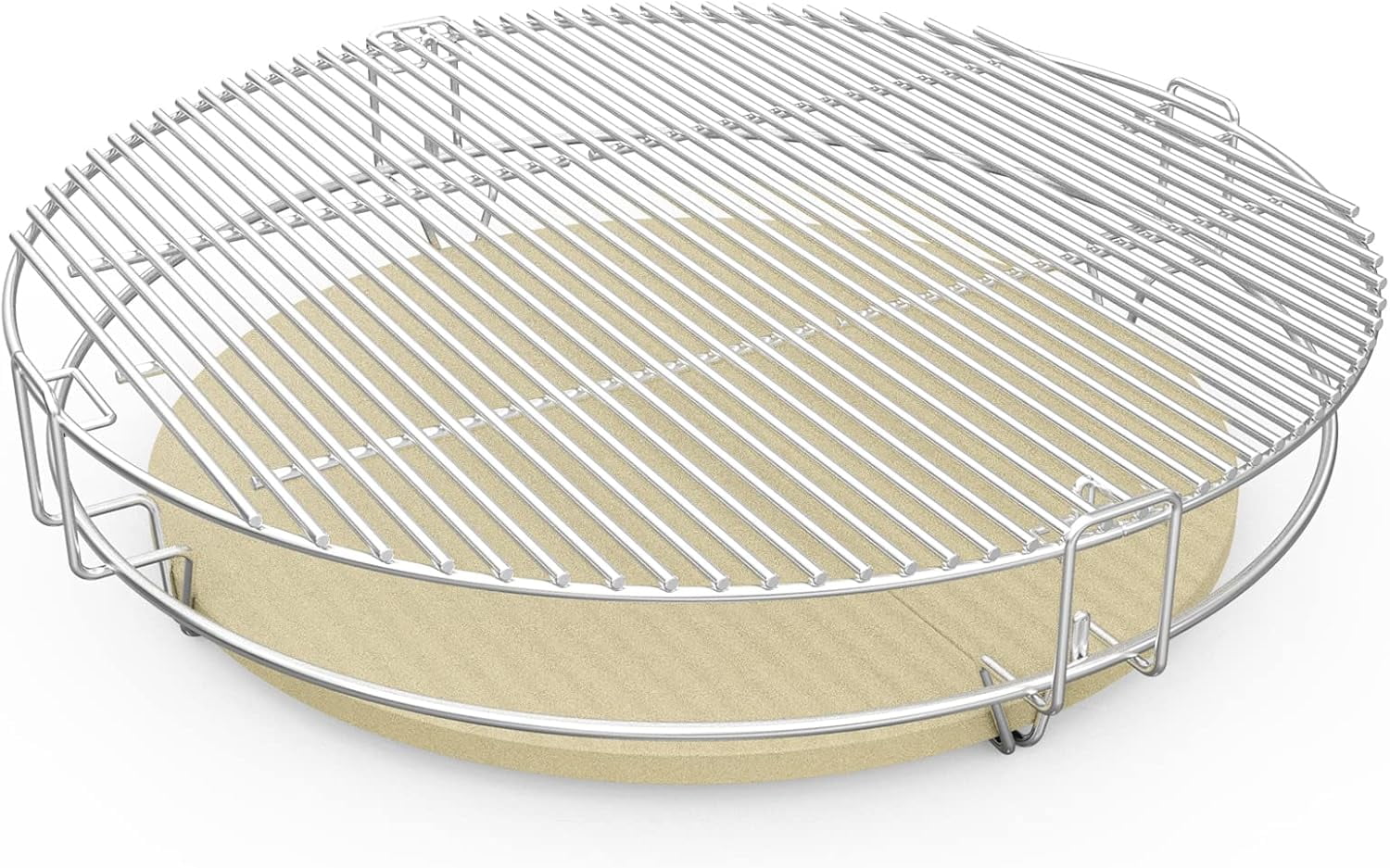 only fire Cooking System Fit for Large Big Green Egg Kamado Joe Classic ...