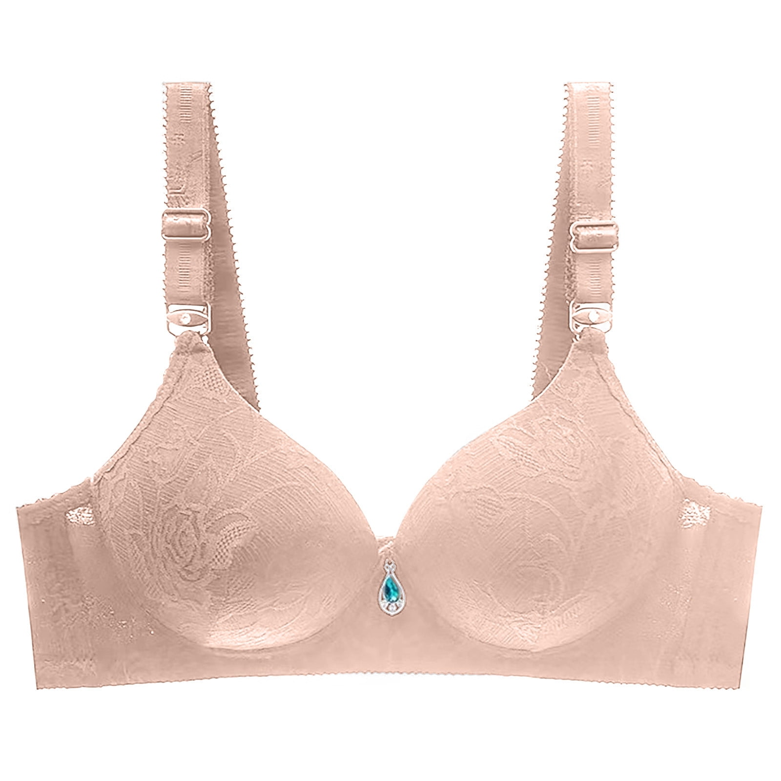 onlyliua Bras for Women No Underwire, Women's Bra Soild Color Wire Free ...