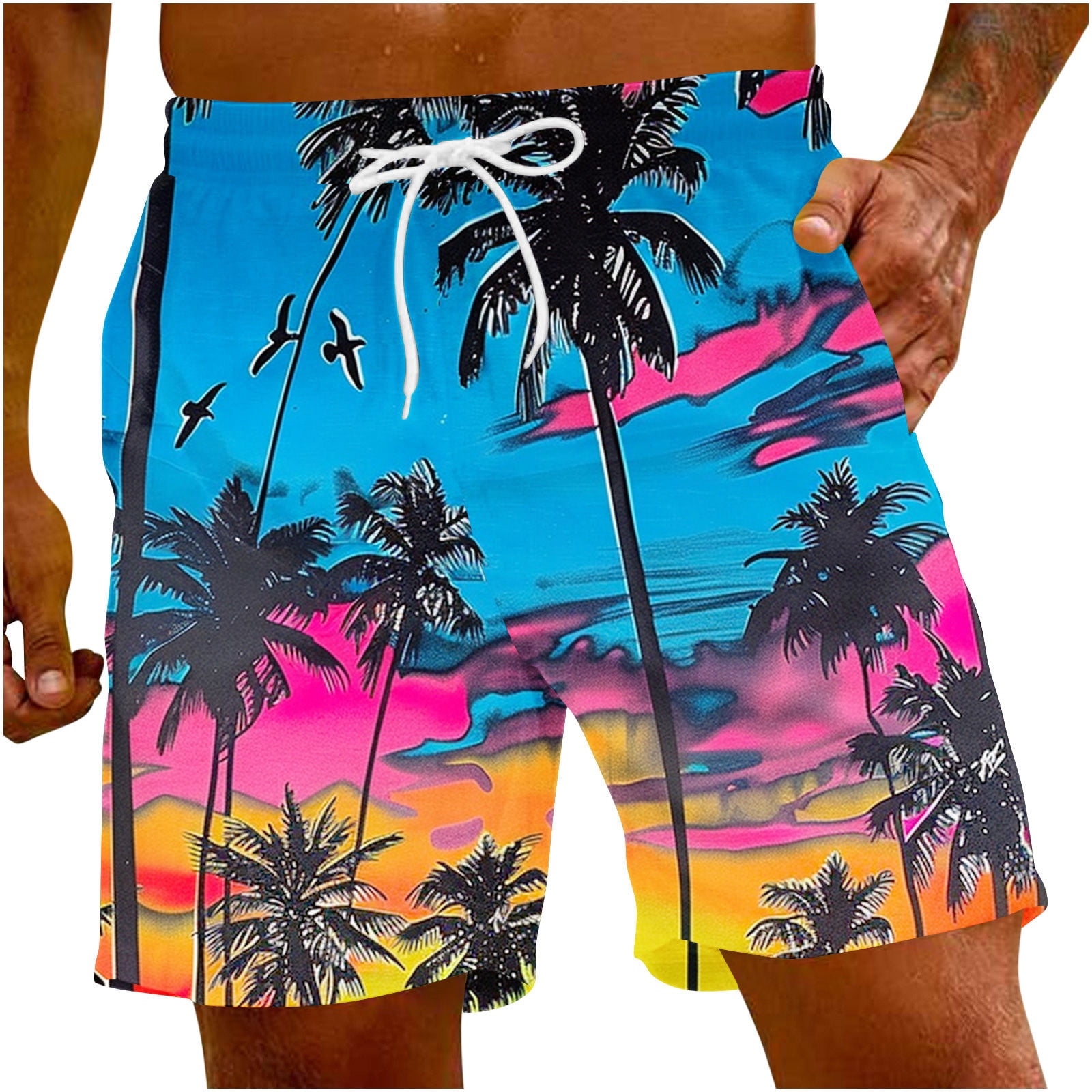 Onlyliua Mens Swim Teunks Mens Swim Trunks Quick Dry Swimming Trunks