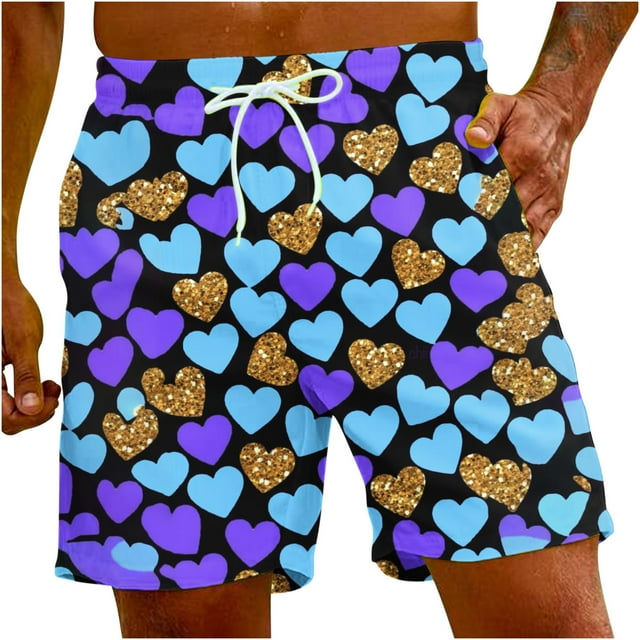 Onlyliua Mens Swim Trucks Mens Swim Trunks Quick Dry Mesh Lining