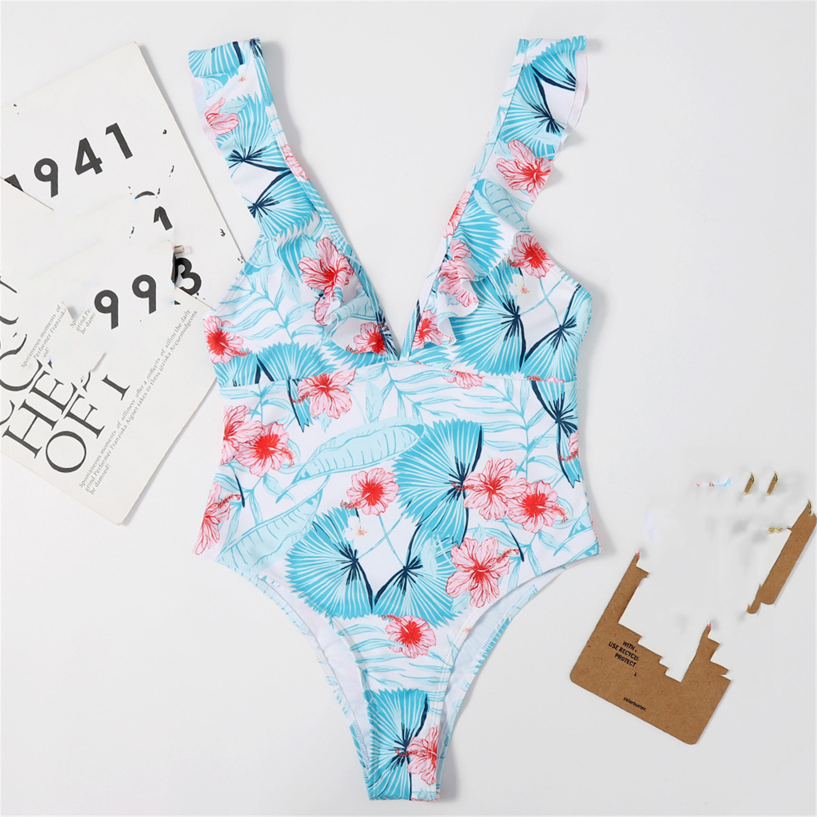 onlyliua Women's One Piece Swimsuit Women Fashion Style Swimwear ...