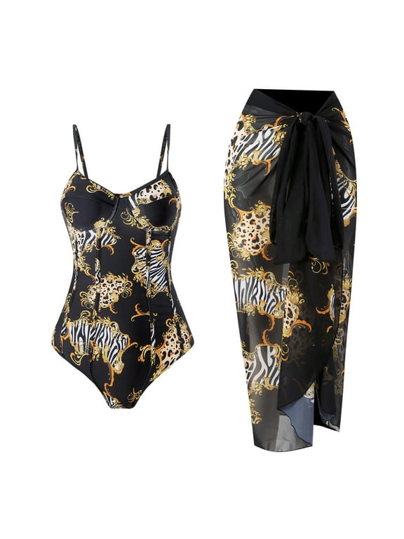 Arnsht Women's One Piece Swimsuit Adjustable Suspenders Backless Beach ...