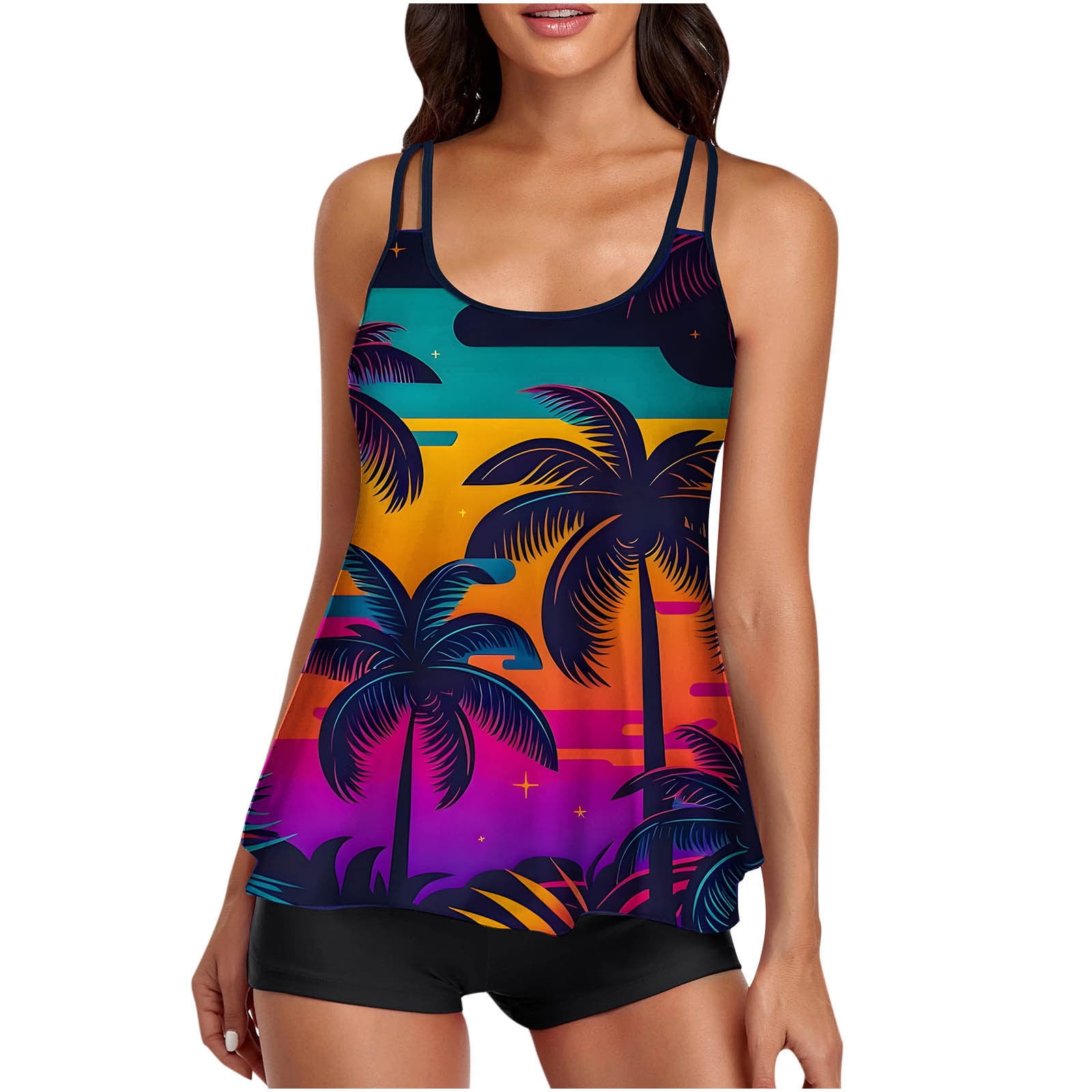 Cyber_Monday Deals onlyliua Womens Swimsuits Two Piece Women 2 Piece ...