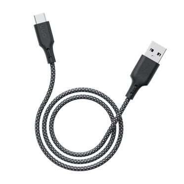 onn. USB to USB-C Cable, Black, 10' - Walmart Business Supplies