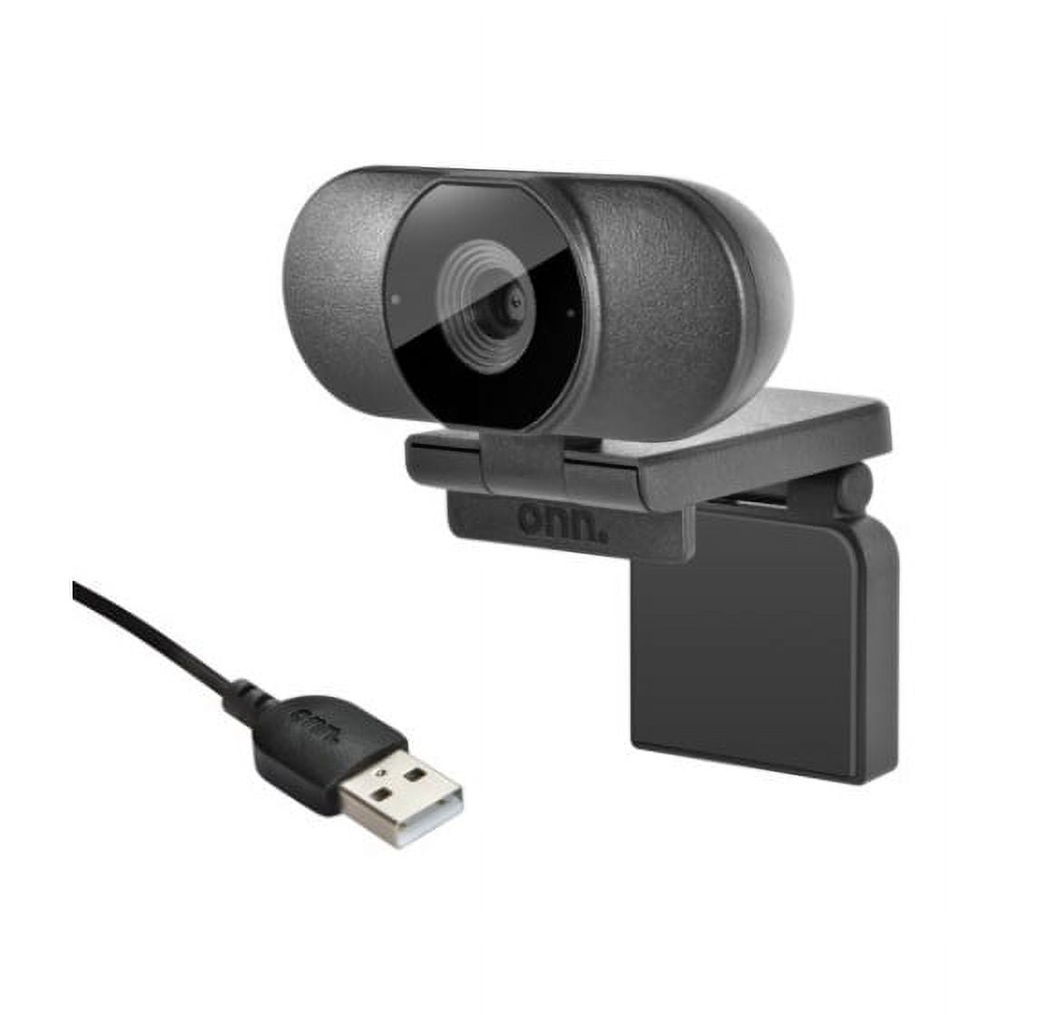 onn. 100028731 Webcam with Autofocus, Up to 1440p Resolution, Built-in Microphone - Walmart.com