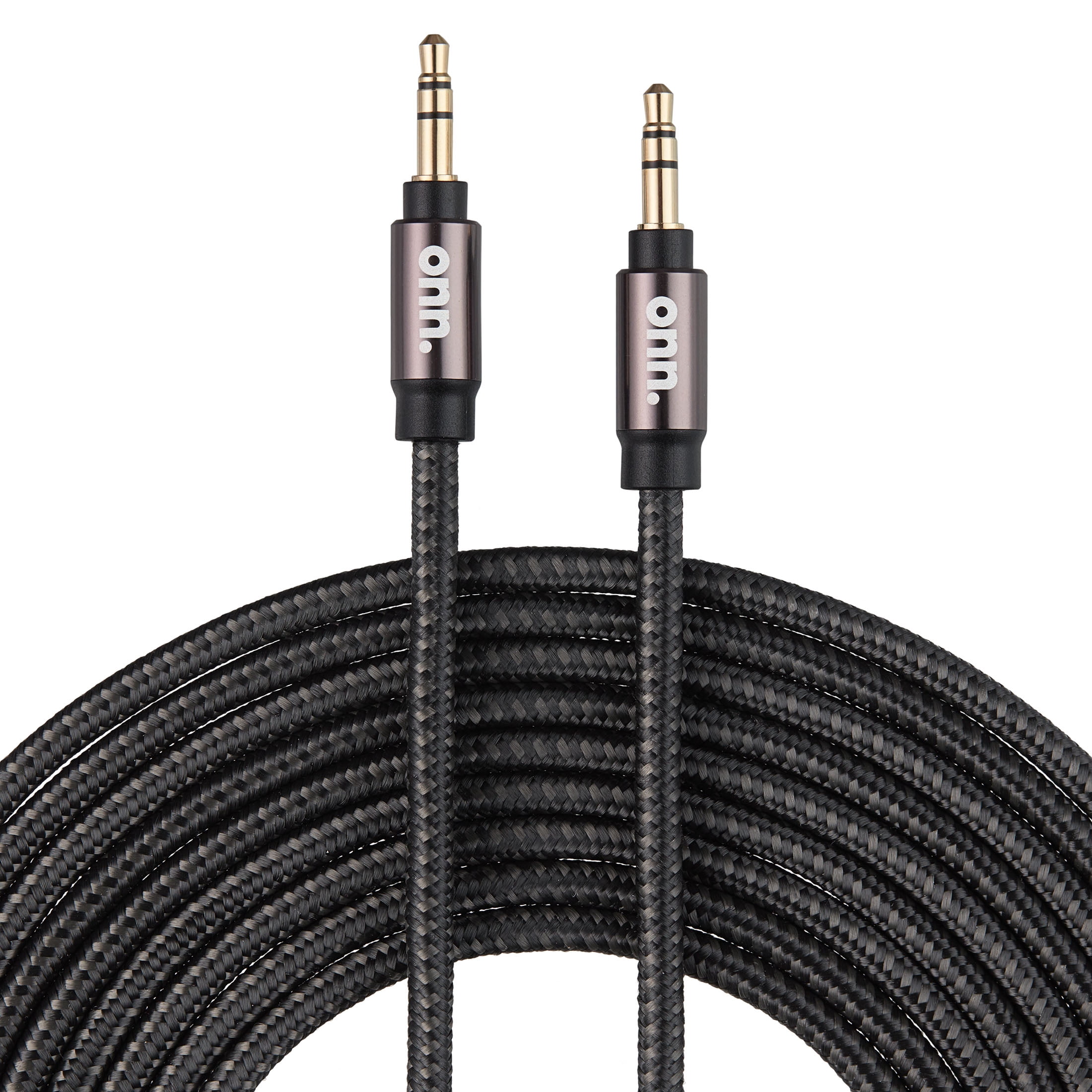 onn 12' AUX Cable - Walmart.com