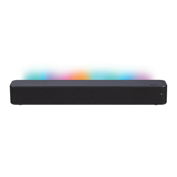 onn Bluetooth 2.0 Channel Soundbar with Multi-Color LED Lighting, 20 ...