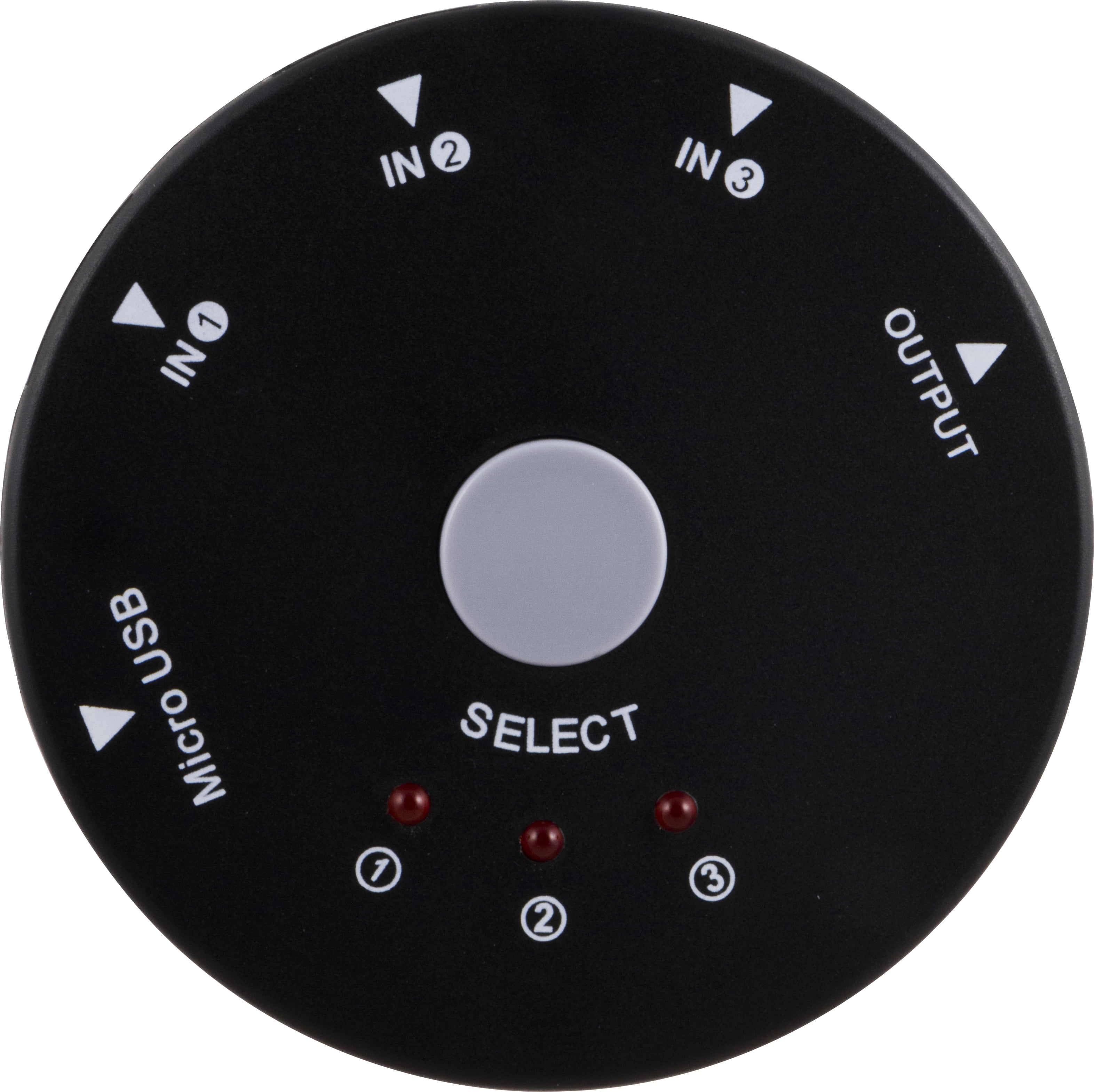 onn. 3-Device 4K Universal HDMI Switch, 3 HDMI Ports, 30fps, Black ...