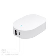 onn 20W Single USB-C Port Wall Charger, Fast Charging, USB-IF Certified ...