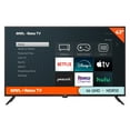 onn 43” Class 4K UHD (2160P) LED Roku Smart Television HDR (100012584 ...