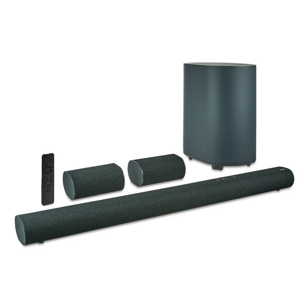 onn Bluetooth 5.1.2 Channel Surround Soundbar System with Dolby Atmos ...