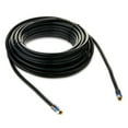 Onn+ 50' Quad Shield Coaxial Cable Black for Indoor Outdoor TV ...
