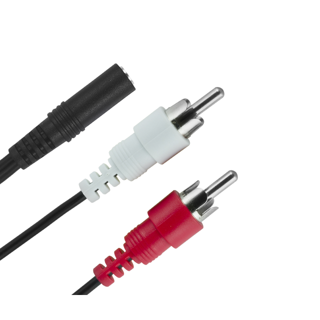 onn. 6" Aux-In to RCA Stereo Y-Adapter - Walmart.com