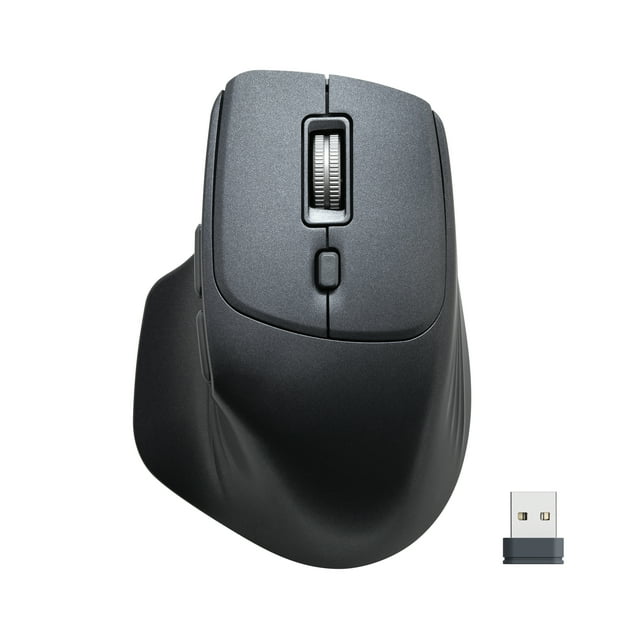 onn 6-Button Wireless with Quick-Scroll Wheel Mouse, USB-A Nano ...
