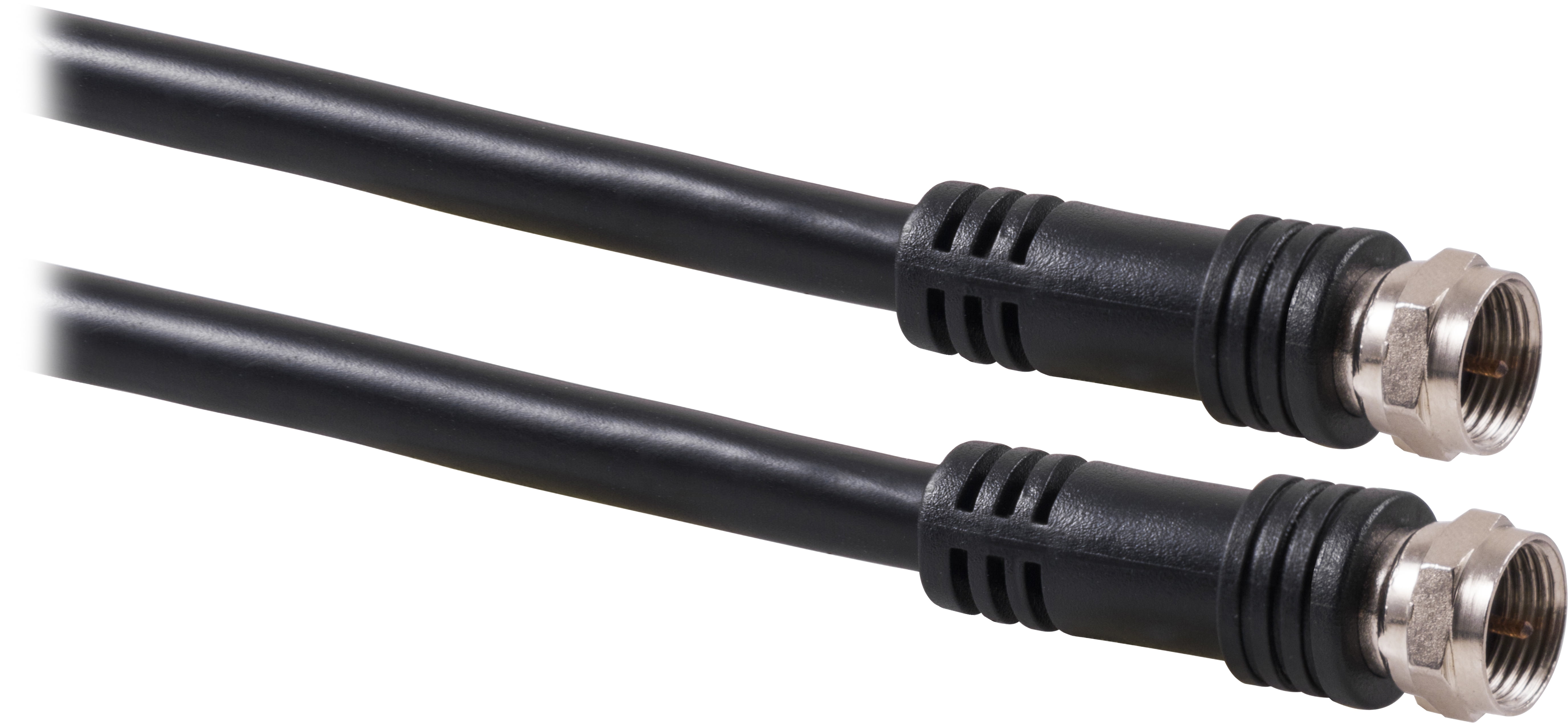 onn. 6' Rg6 Coaxial Cable, Supports RG59 Cable, F-Type Cable Jacks ...