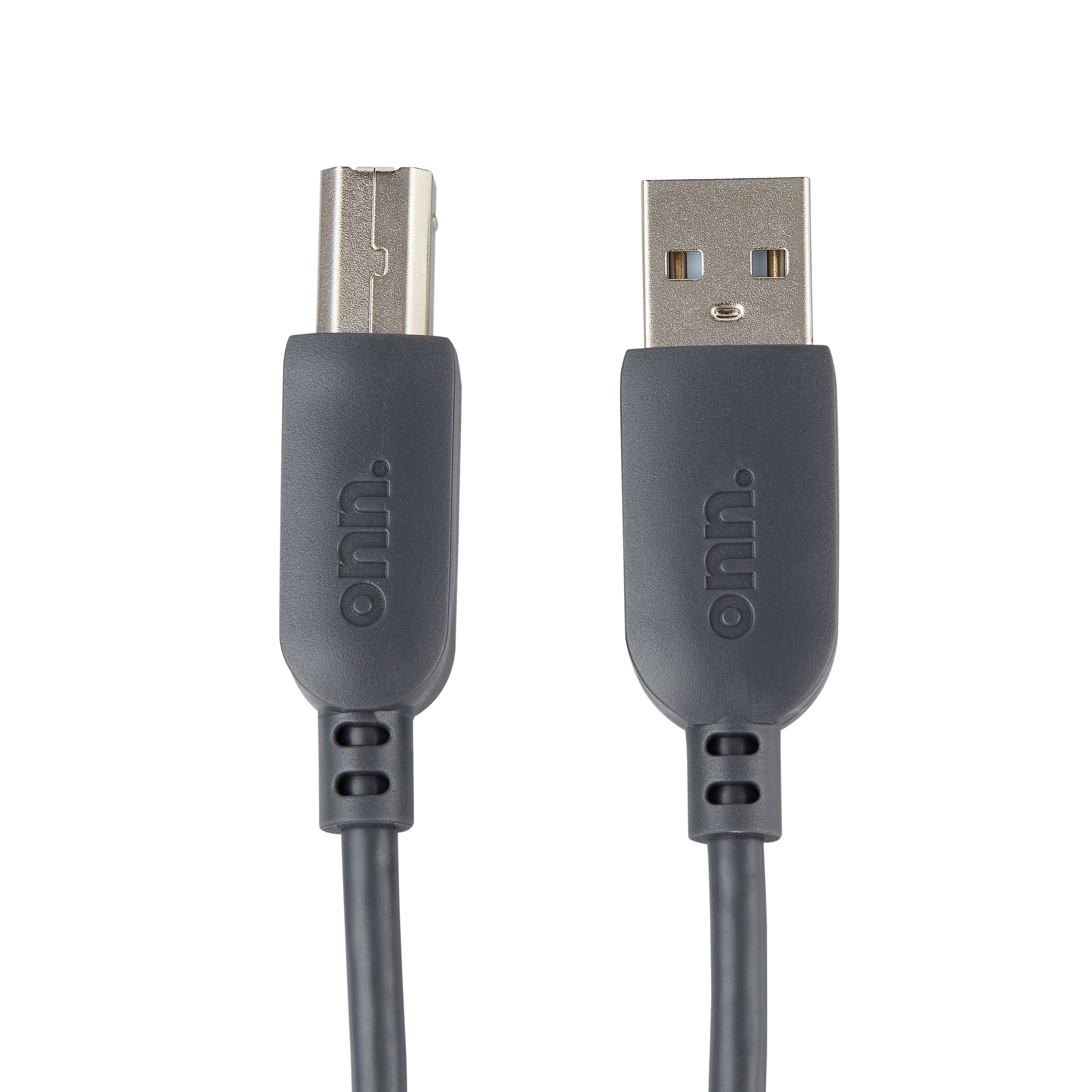 Brandclub - onn. 6ft USB Printer Cable, USB to USB-B, 1 Piece Per Pack Brandclub - onn. 6ft USB Printer Cable, USB to USB-B, 1 Piece Per Pack