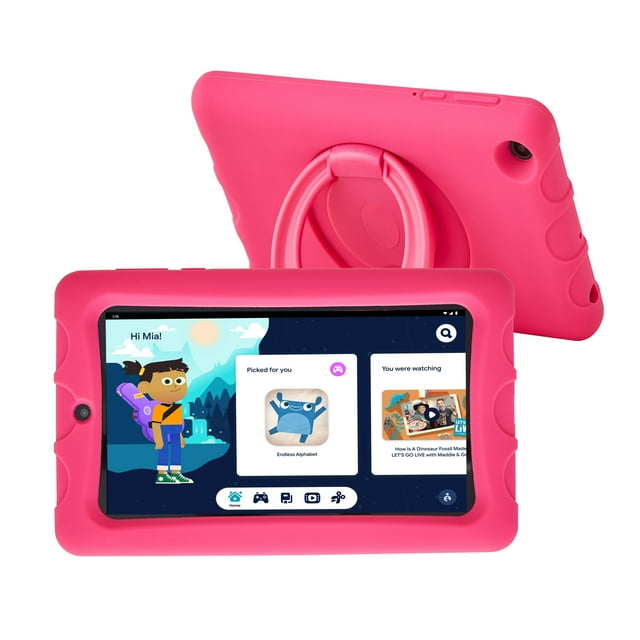 onn. 7" Kids Tablet, 32GB (2022 Model) , 2.0 GHz Quad-Core Processor ...