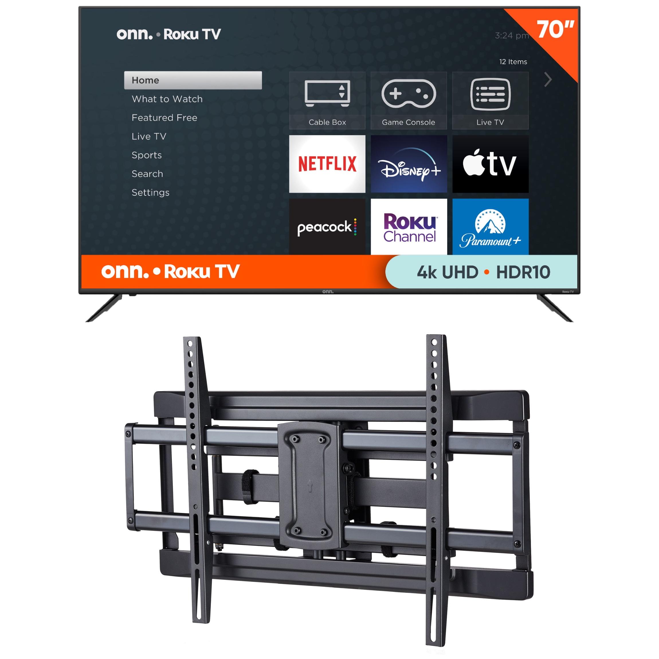 Brandclub Onn 70 Class 4K UHD 2160P LED Roku Smart Television HDR