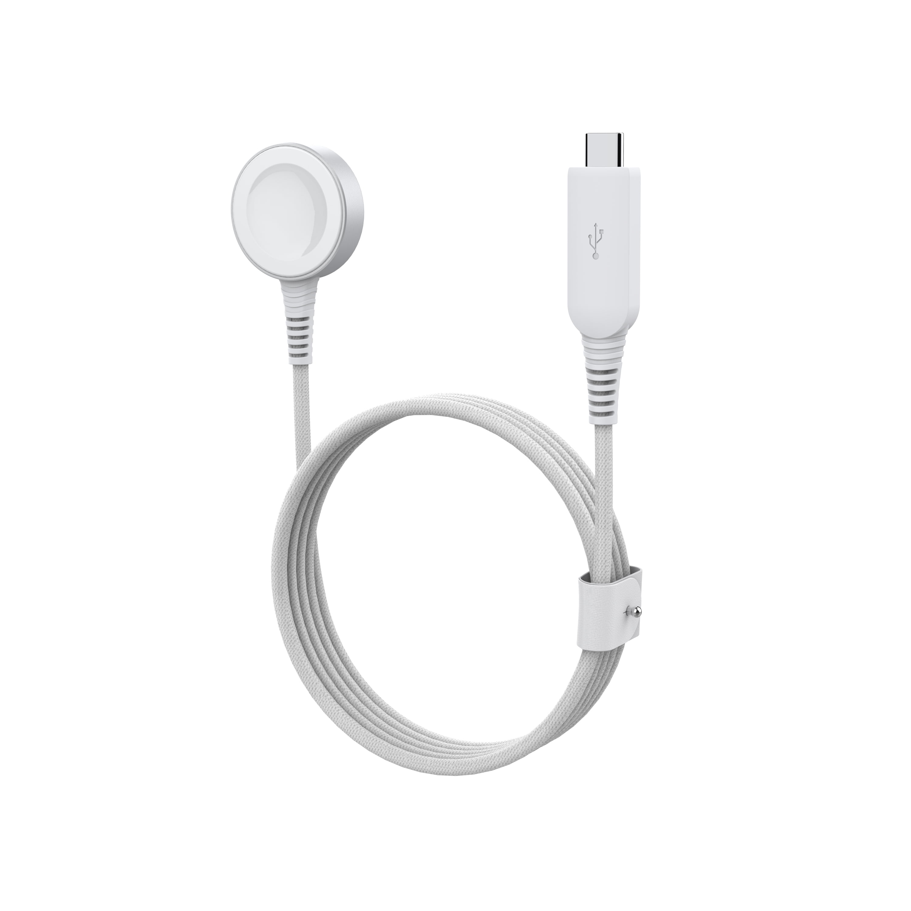 onn. Apple Watch Series 6FT USB-C Smart Watch Charger, White - Walmart.com