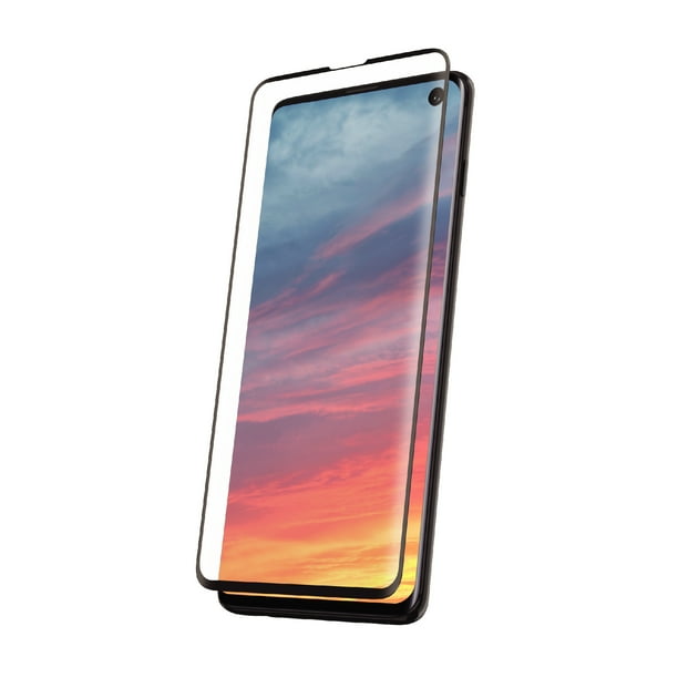 onn. Curved Hybrid Screen Protector for Samsung Galaxy S10 - Walmart ...
