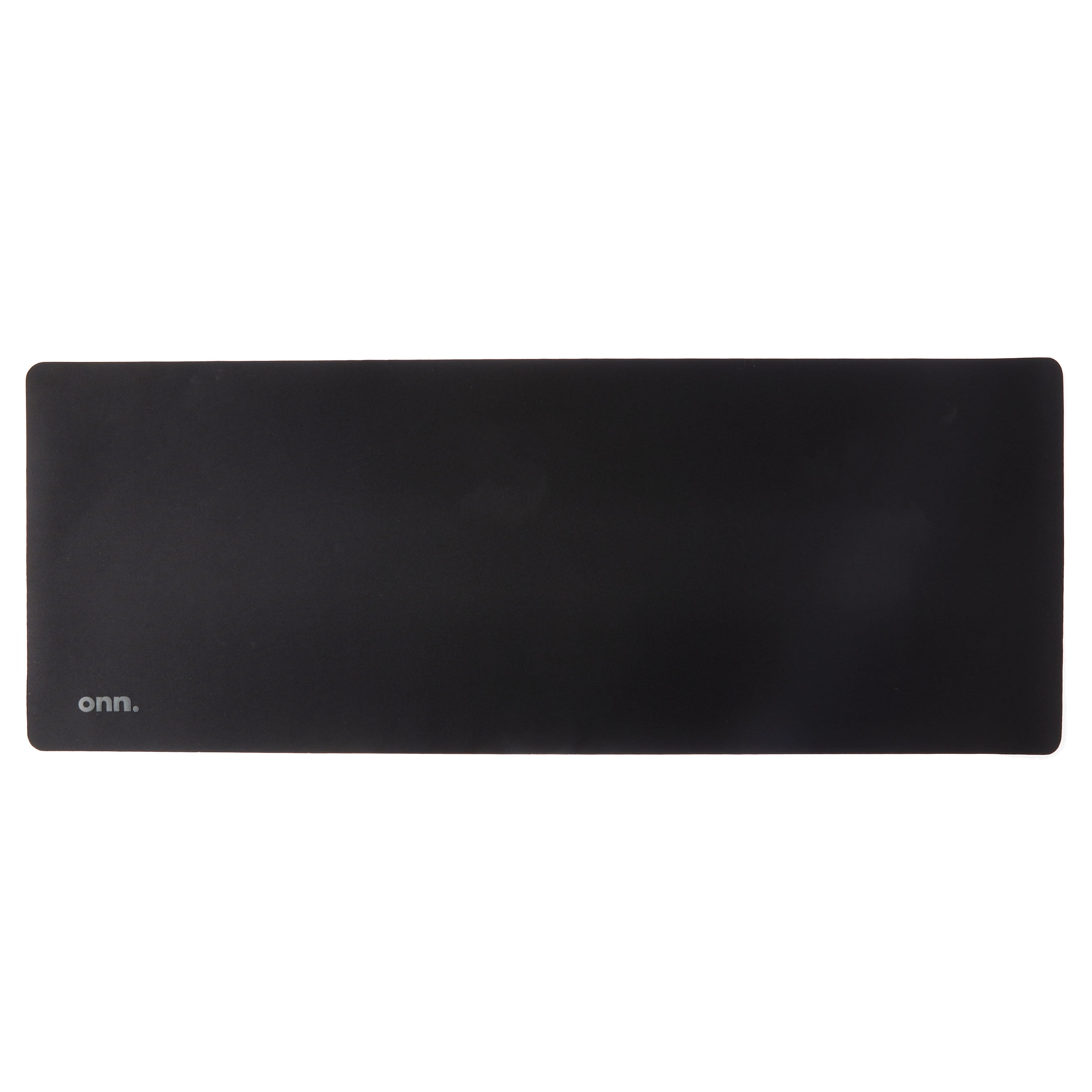 onn. Desktop Mat, rectangle, polyester surface with nonslip natural ...