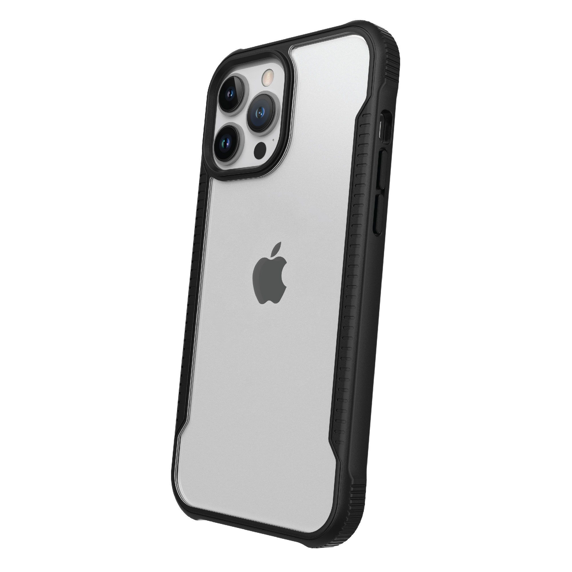 onn. Dual-Layer Phone Case for iPhone 12 / iPhone 12 Pro - Black/Clear ...