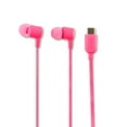 onn. Earphones with USB-C Connector, Pink - Walmart.com