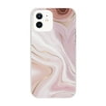 onn. Fashion Phone Case for iPhone 12 Pro / iPhone 12 - Pink Marble ...