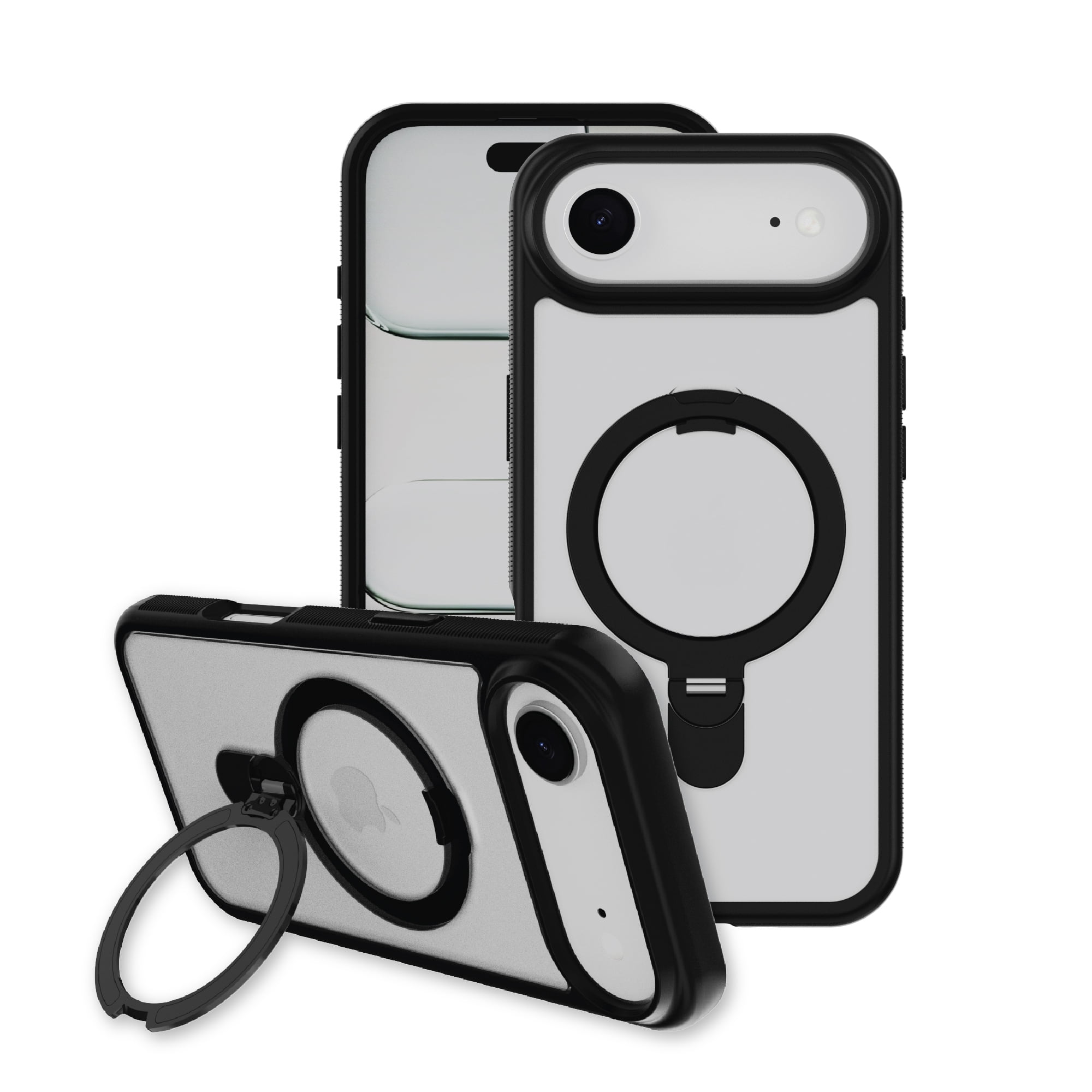 onn MagSafe Compatible Phone Case with Kickstand for iPhone Air - Black ...
