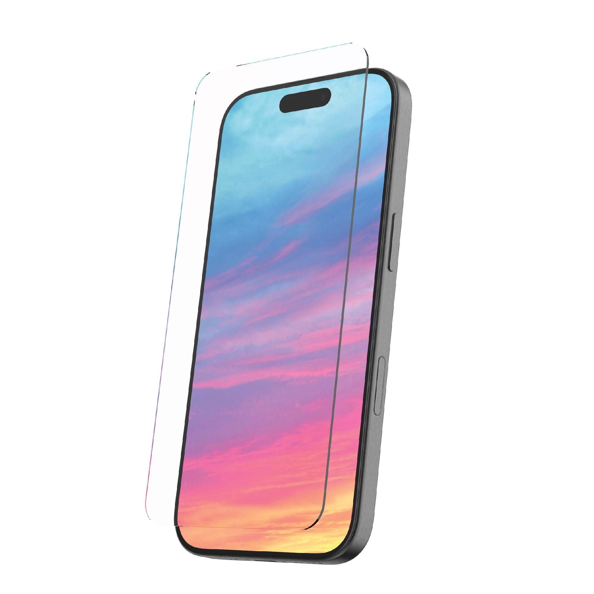 onn. Glass Screen Protector for iPhone 16 - Walmart Business Supplies