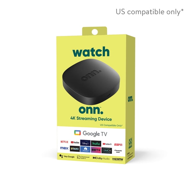 onn Google TV 4K Streaming Device - Walmart Business Supplies