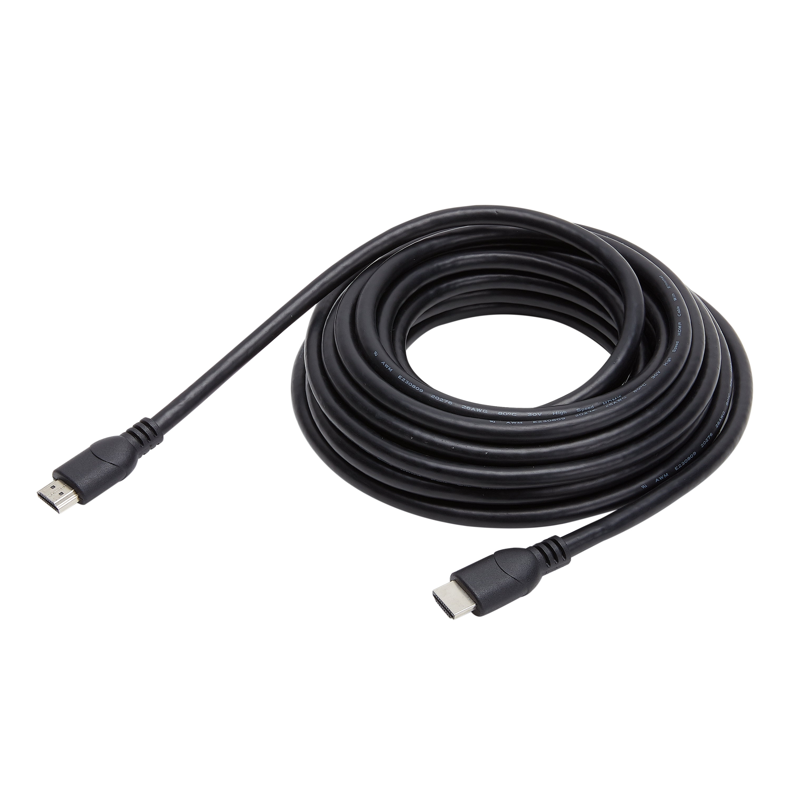 onn. HDMI Audio/Video Cable, 25', Black - Walmart.com