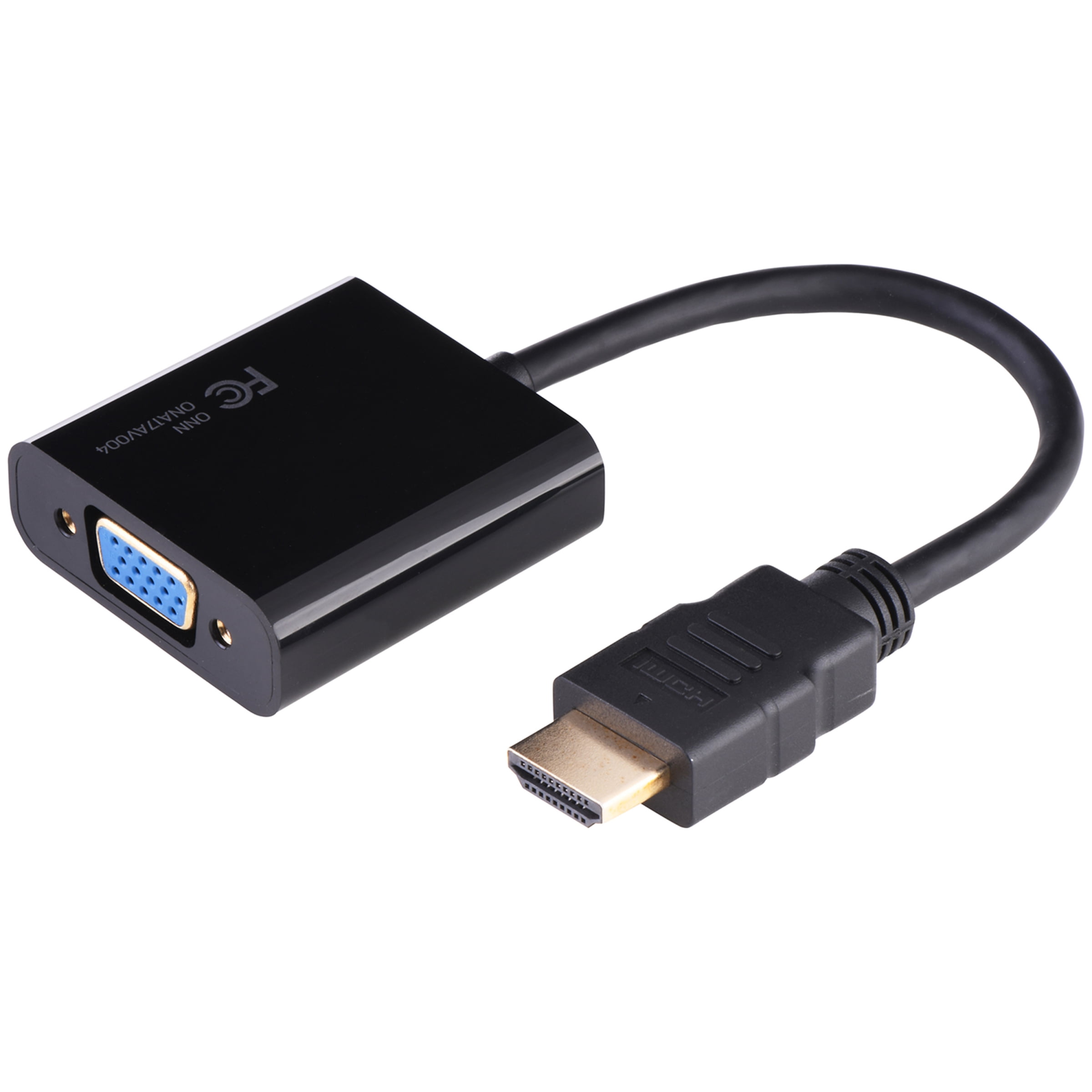 onn. HDMI to VGA Adapter Connector - Walmart.com