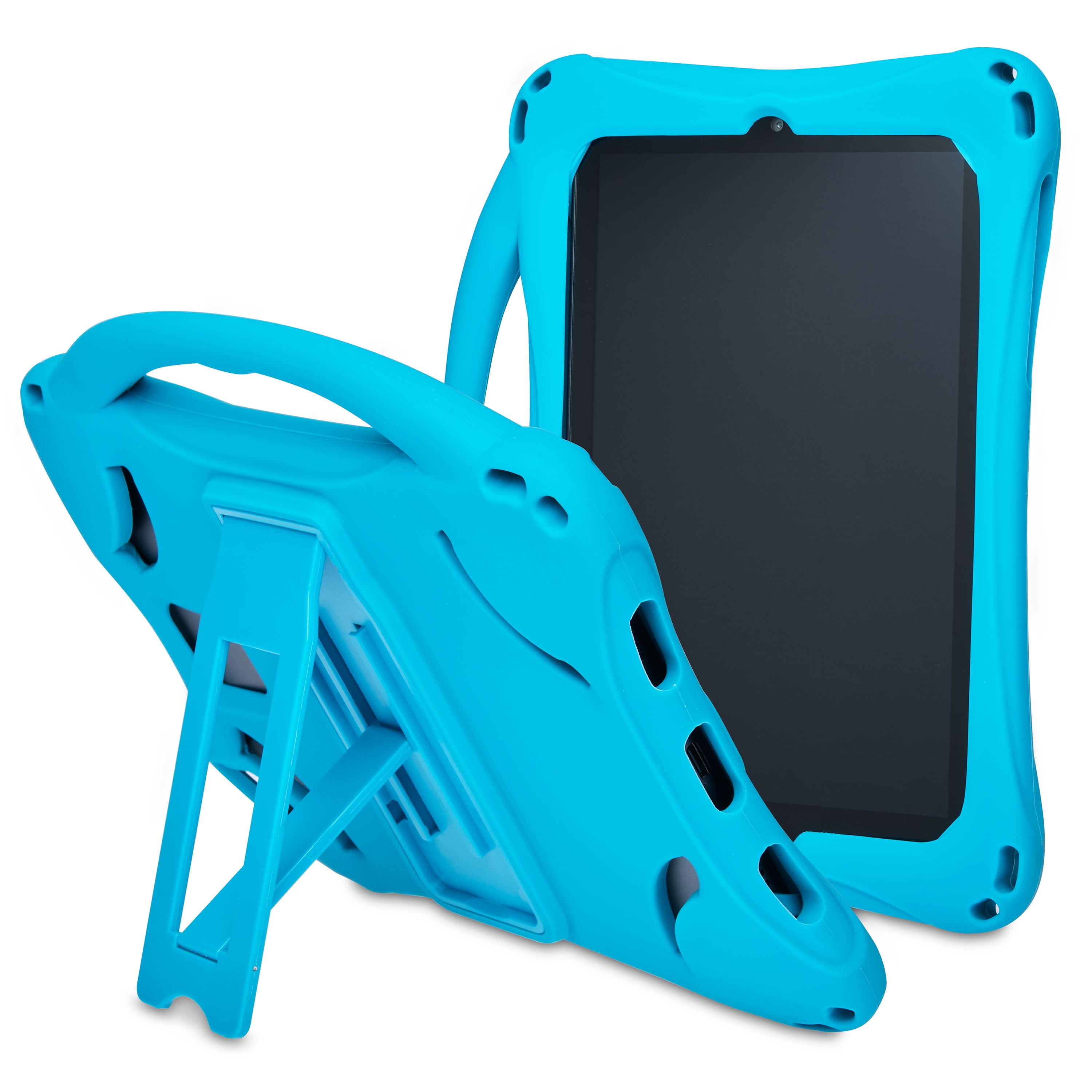 onn. Heavy-Duty Tablet Bumper Case, Blue - Walmart.com