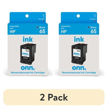 onn. HP 67XL/67 Remanufactured HP67XL Black 67 Tricolor 2-pack Printer ...