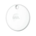 Onn+ Item Locator White Bluetooth key finder with Apple Find My app ...