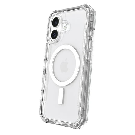 onn. MagSafe Compatible Phone Case for iPhone 14 / iPhone 13 - Clear ...