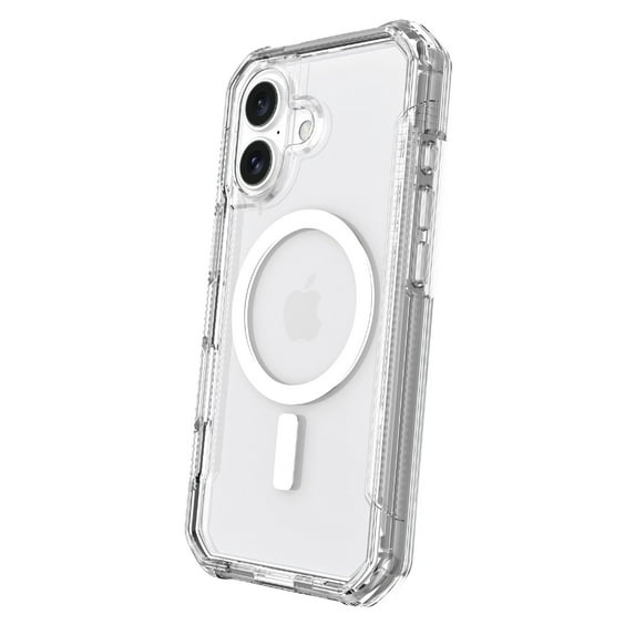 onn MagSafe Compatible Rugged Phone Case for iPhone 17 - Clear ...