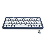 onn. Mini Compact Wireless Office Keyboard, USB Nano Receiver, Windows ...