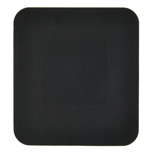 onn. Mouse Pad, square, polyester surface with non-slip natural rubber ...