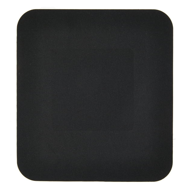 onn. Mouse Pad, square, polyester surface with non-slip natural rubber ...