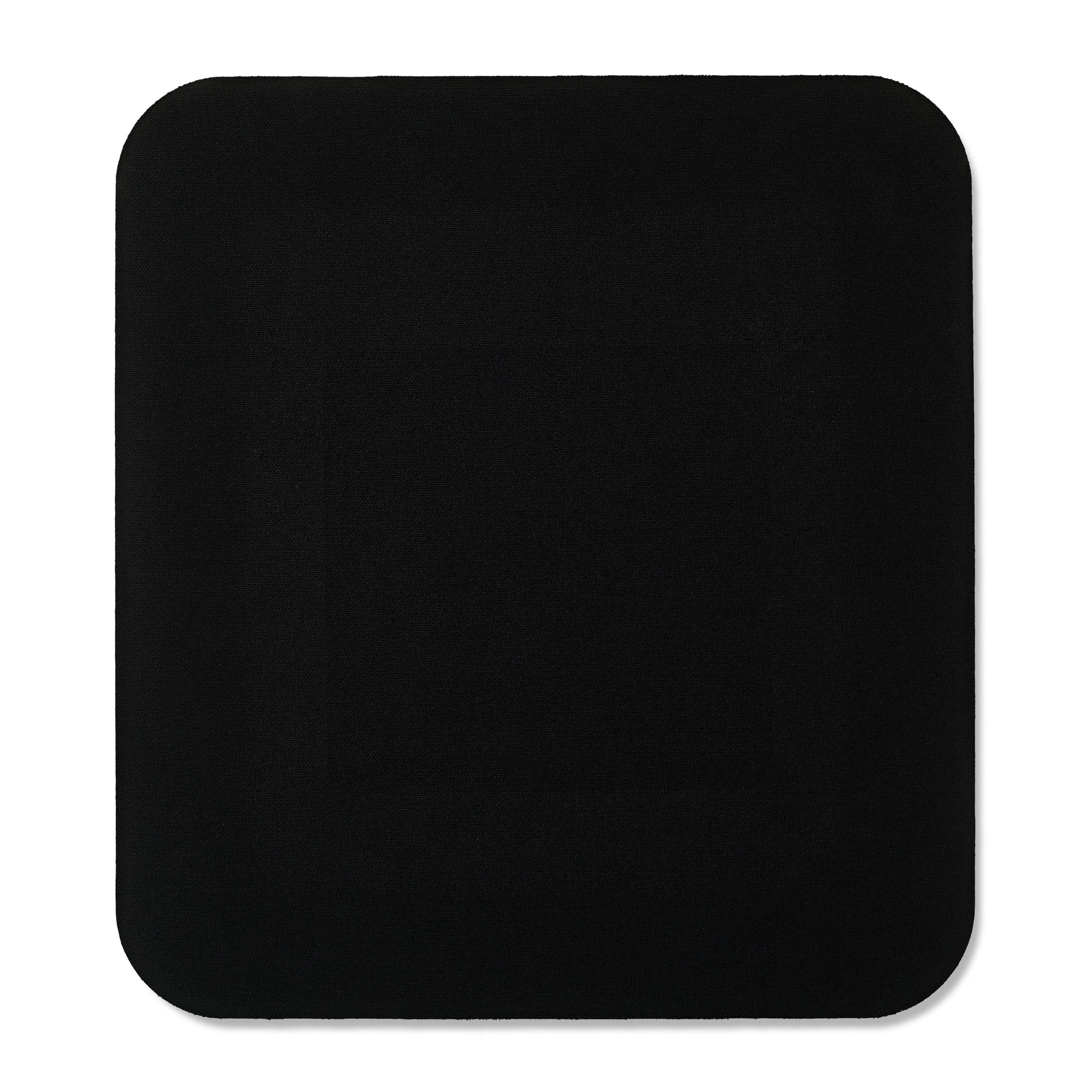 onn Mouse Pad, square, polyester surface with non-slip natural rubber ...