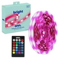 onn Multicolor LED Light Strip with Remote Control, 50' - Walmart.com