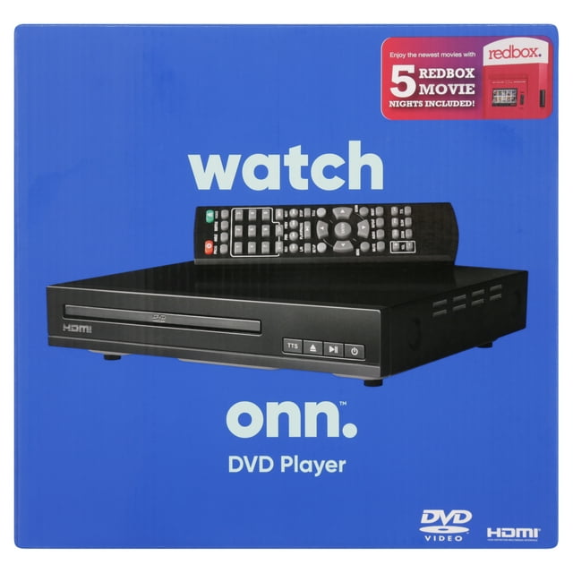 onn. Onn Dvd Plyr Hdmi W/remote - Walmart.com