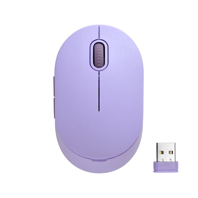 onn Optical USB Wireless Mouse with Nano Receiver, Lavender - Walmart ...