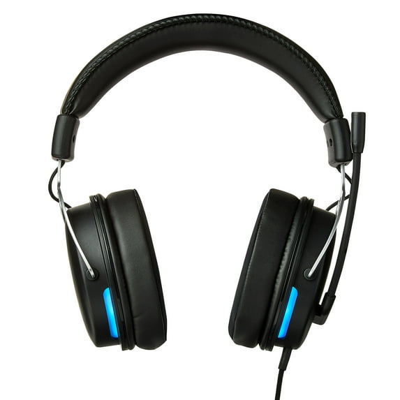 Onn+ Gaming Headset with 7.1 Virtual Surround Sound, RGB Lighting ...