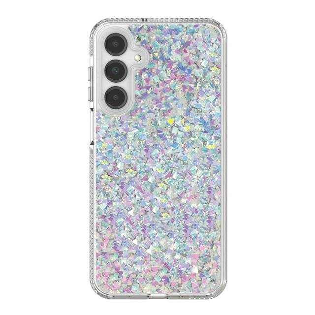 onn. Phone Case for Samsung Galaxy A16 5G - Iridescent Glitter Fleck ...