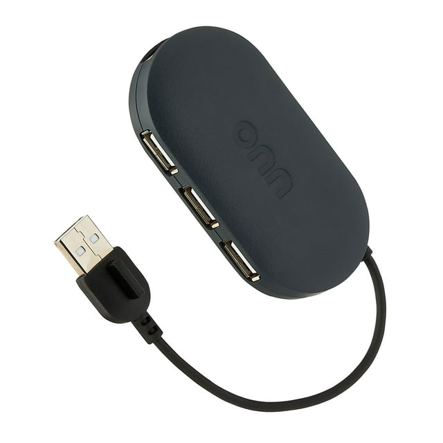 onn Portable 4-Port USB Hub with USB 2.0 Ports - Walmart.com