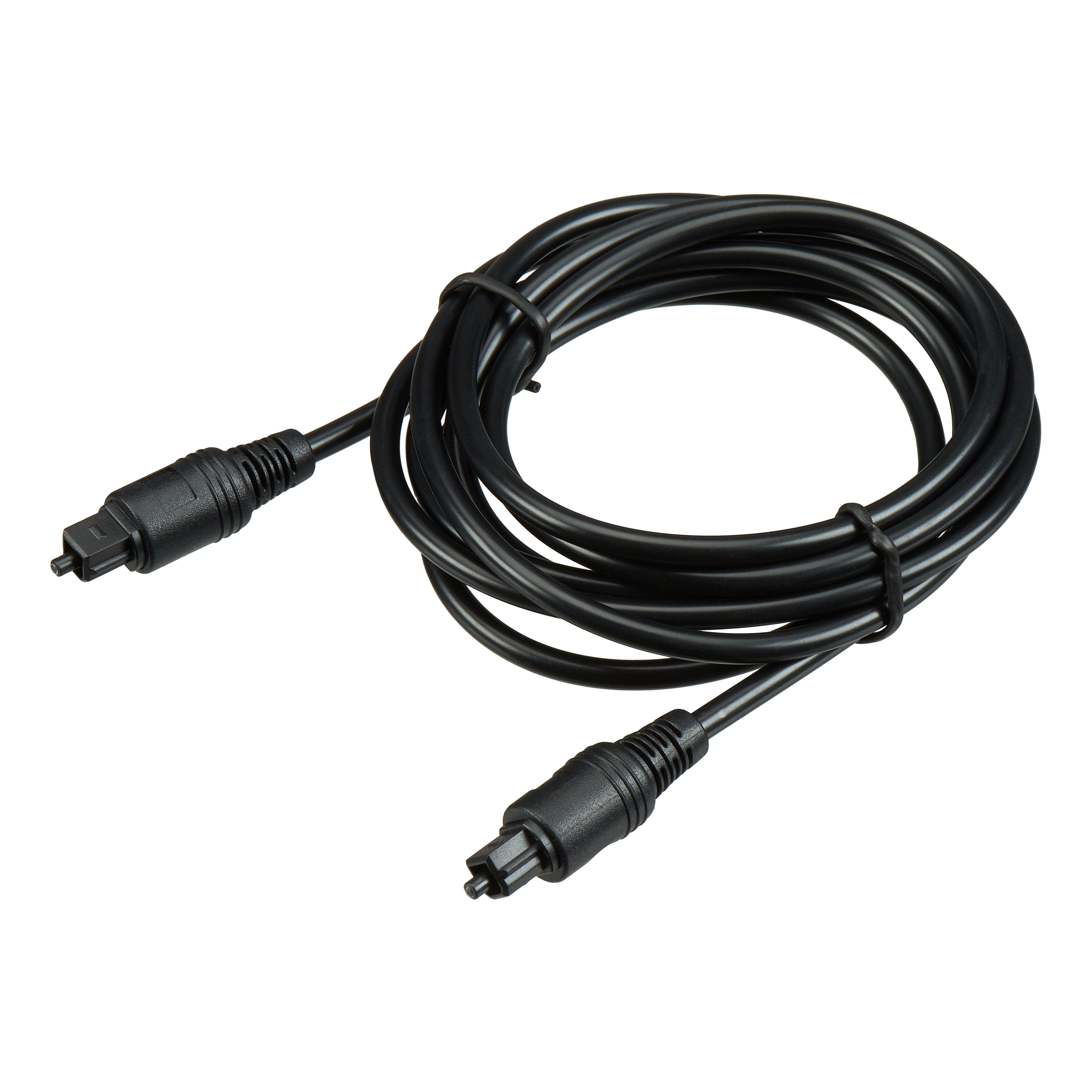 onn. Pro TOSLINK Optical Digital Audio Cable, 6', Black - Walmart.com