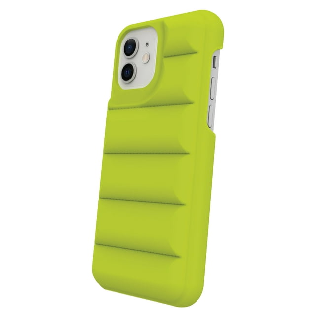 onn. Puffer Soft Quilted Phone Case for iPhone 12 and iPhone 12 Pro ...